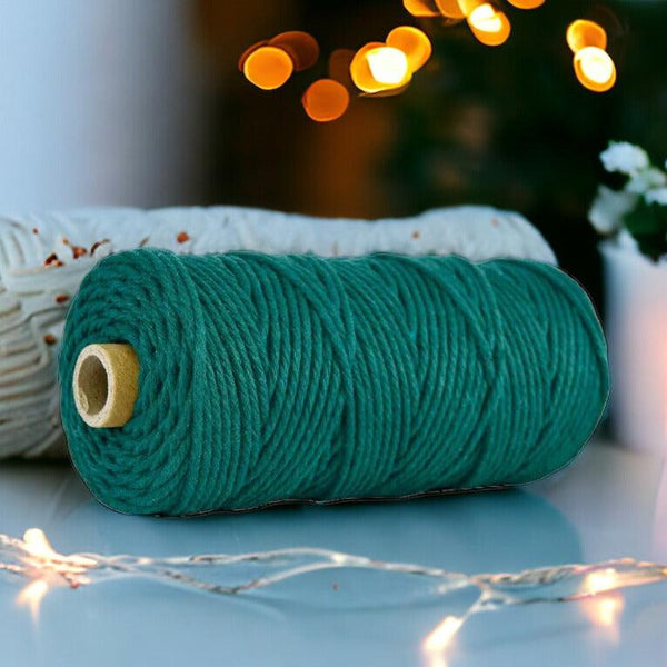 Macrame Cord 5MM 3Ply | JADE | Melbourne – Cottonknotsxx
