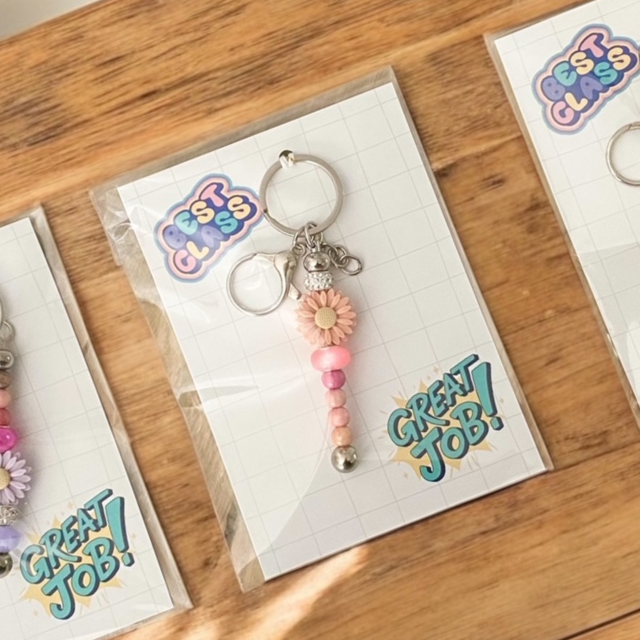 Student Gift Set – Beaded Keyring & Best Class Card | Melbourne ...